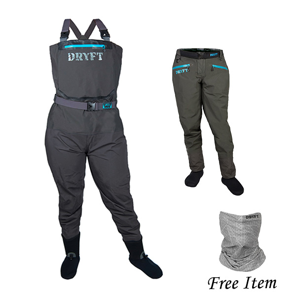 S14 Women's Wader and Session Women's Wading Pants - DRYFT™ Fishing Waders